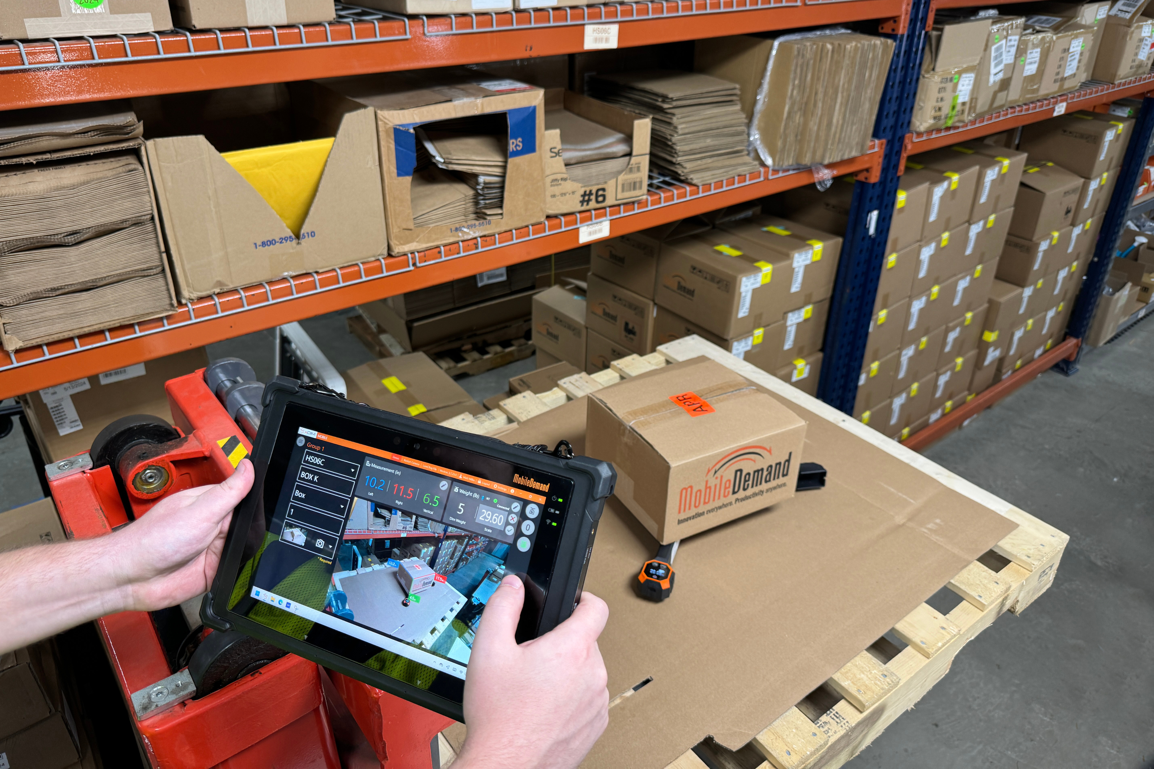 xDIM Mobile Dimensioning | MobileDemand